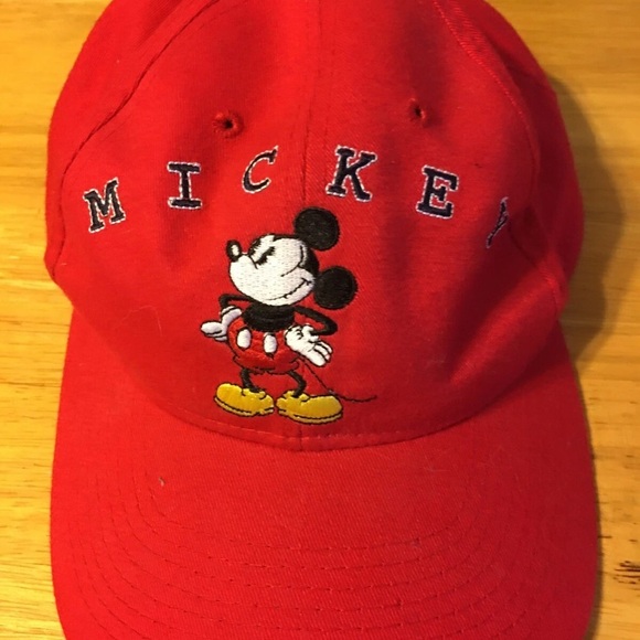 Disney | Accessories | The Disney Store Mickey Mouse Baseball Hat Cap ...